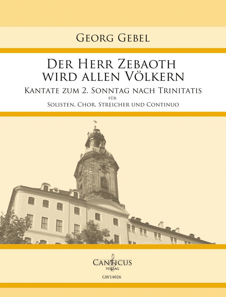 Georg Gebel - Der Herr Zebaoth | Canticus Verlag